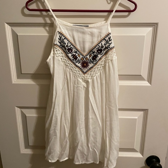 Anna Grace | Tops | Anna Grace White Embroidered Blouse | Poshmark